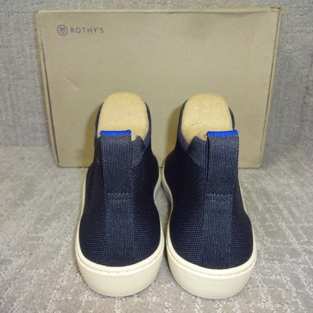 Rothys The Chelsea Nightfall Fabric High Top Sneaker … - Gem